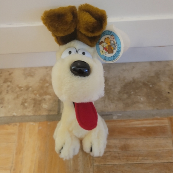Dakin | Toys | Odie From Garfield Plush Toy Vtg With Tags | Poshmark